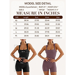 AUTOMET Womens Jumpsuits One Piece Unitard Bodysuits Shorts Rompers Overalls Jumpers Tummy Control Yoga Workout Summer Outfits 2023 Darkgreen