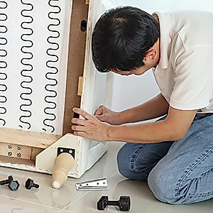 DOITOOL 4 Pairs Replacement Sofa Furniture Sectional Connector Furniture Connectors Bracket