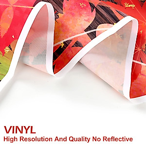 Moukeren 7 x 5 ft Fall Pumpkin Gender Reveal Backdrop He or She What Will Our Little Pumpkin Be Photography Background Party Supplies Thanksgiving Baby Shower Decoration Banner Photo Booth Props