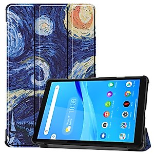 Gylint Case for Lenovo Tab M8 TB-8505F, Smart Case Trifold Stand Slim Lightweight Case Cover for Lenovo Tab M8 TB-8505F / TB-8505X Tablet Star Night
