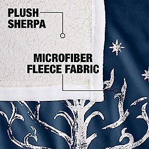 The Lord of The Rings Blanket, 50"x60" Tree of Gondor Silky Touch Sherpa Back Super Soft Throw Blanket