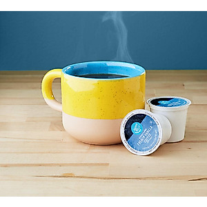 Amazon Brand - Happy Belly Light Roast Coffee Pods, French Vanilla Flavored, Compatible with Keurig 2.0 K-Cup Brewers, 100 Count