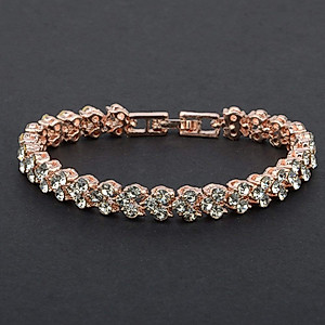 Roman Style Woman Crystal Diamond Bracelets Gifts