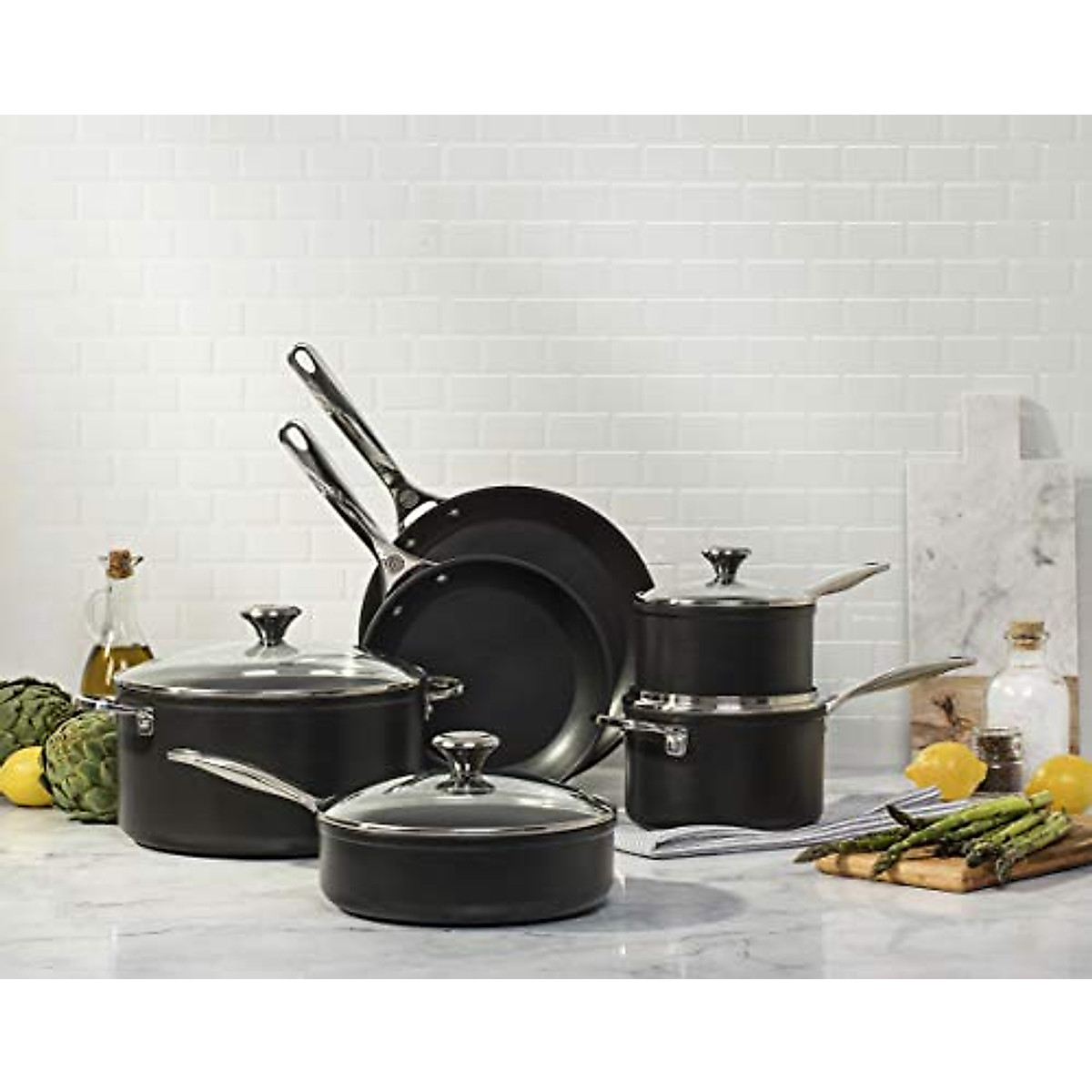 Le Creuset Toughened Nonstick PRO Cookware Set, 10 pc.