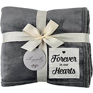 Wishmead Sympathy Gift Blanket - Memorial Gifts for Loss of Mother - Bereavement Gifts in Memory of Loved One Loss of Father Husband Condolence Grief Sorry Loving Funeral Rememberance