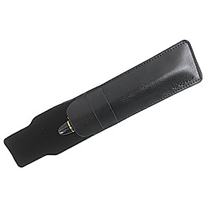 Abcsea 1PCS Heavy Big Rollerball Pen 159 and 10PCS Black Ink Rollerball Pen Refill, Spiral Ballpoint Pen Refills with Cover, Medium Point - Black Pen and Black Spiral Refills (0.5MM)