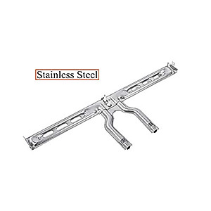 Zljoint Stainless Steel Burner Assembly (1-pack) for Select Coleman 2000, 3000, Grill Master BG4622YPB, BG6522RPB, SG5522RP, Sunbeam BG4622YPB-S, FG7622RPB-S, .. (21 1/2" x 8" )
