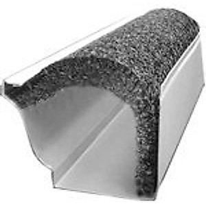 Flo-free Gutter Guard 6 Inch Best Leaf Protection Available 36 Ft Per Box