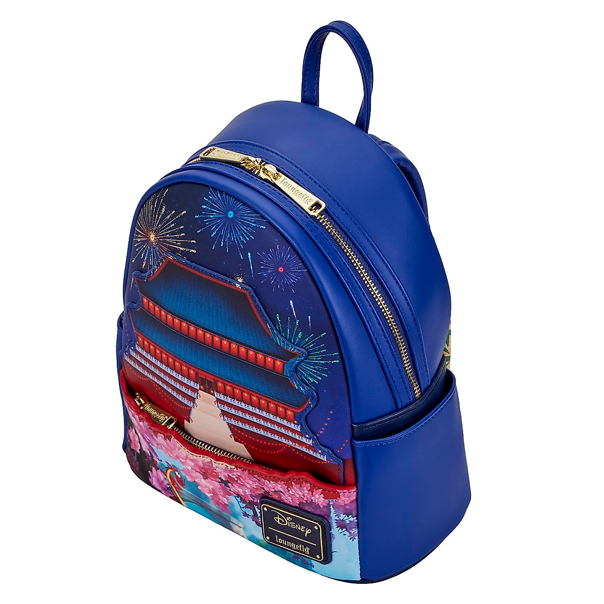 Loungefly Disney Mulan Castle Light Up Mini Backpack Mulan One Size