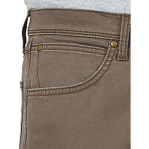 Wrangler Authentics mens Straight Fit Twill Pant , Major Brown , 34W x 30L