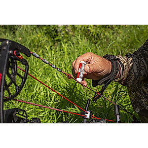 Trophy Taker Rail Lube & Bow Wax 3 Pack | Unscented | Crossbow Hunting Accessories, Waterproof Archery Bow String Wax | Helps Reduce Friction and Prevent Fraying,Red & Black