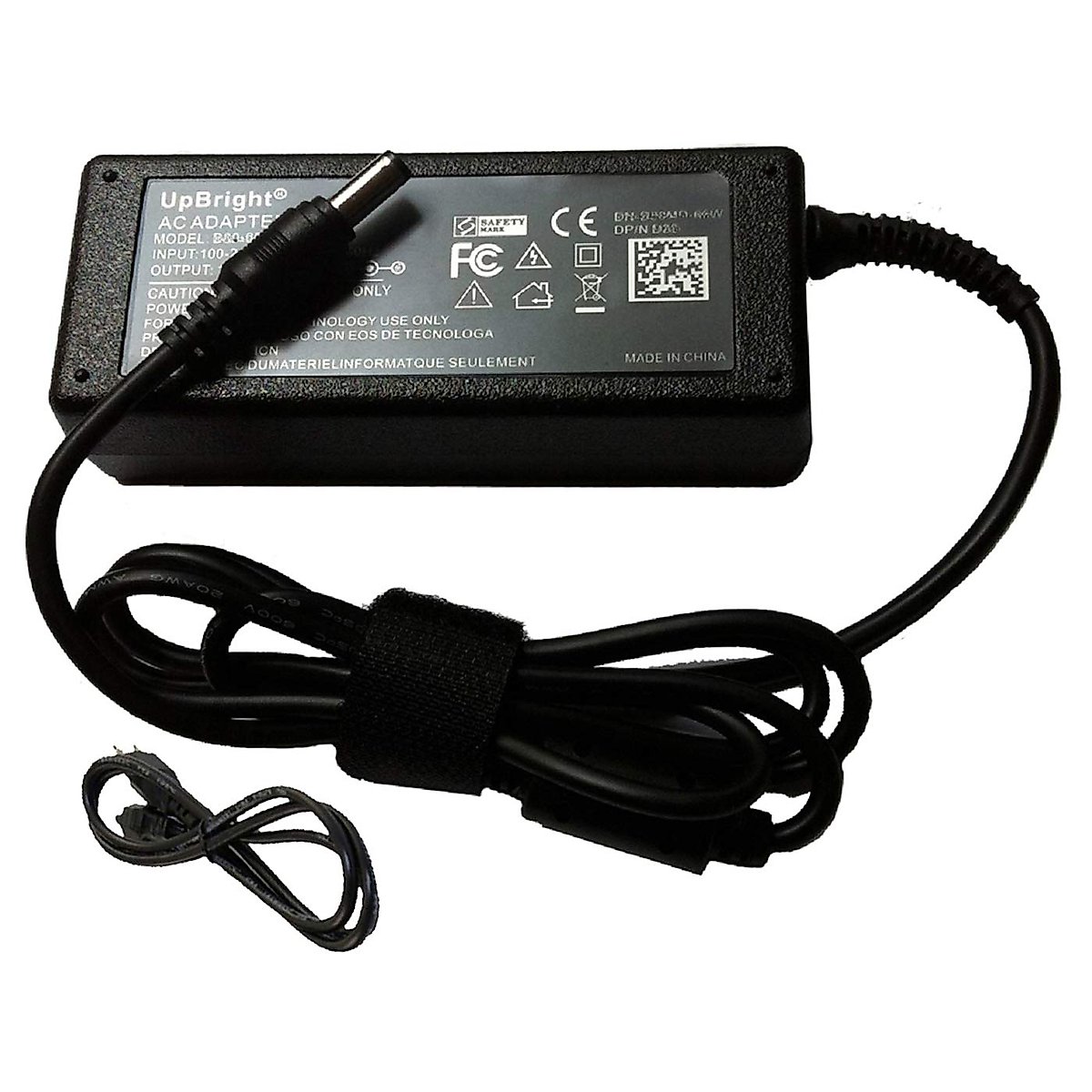UpBright 19V AC/DC Adapter Compatible with AOC Q2963PM I2473PWY I2473PWM LED Backlight LCD Monitor AOpen MP945-VX MP945-VXR MP945-X Mini PC 19VDC 3.42A 65W Power Supply Cord Battery Charger Mains PSU