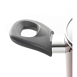 Oster Cookware Set, 10-Piece, Metallic Red