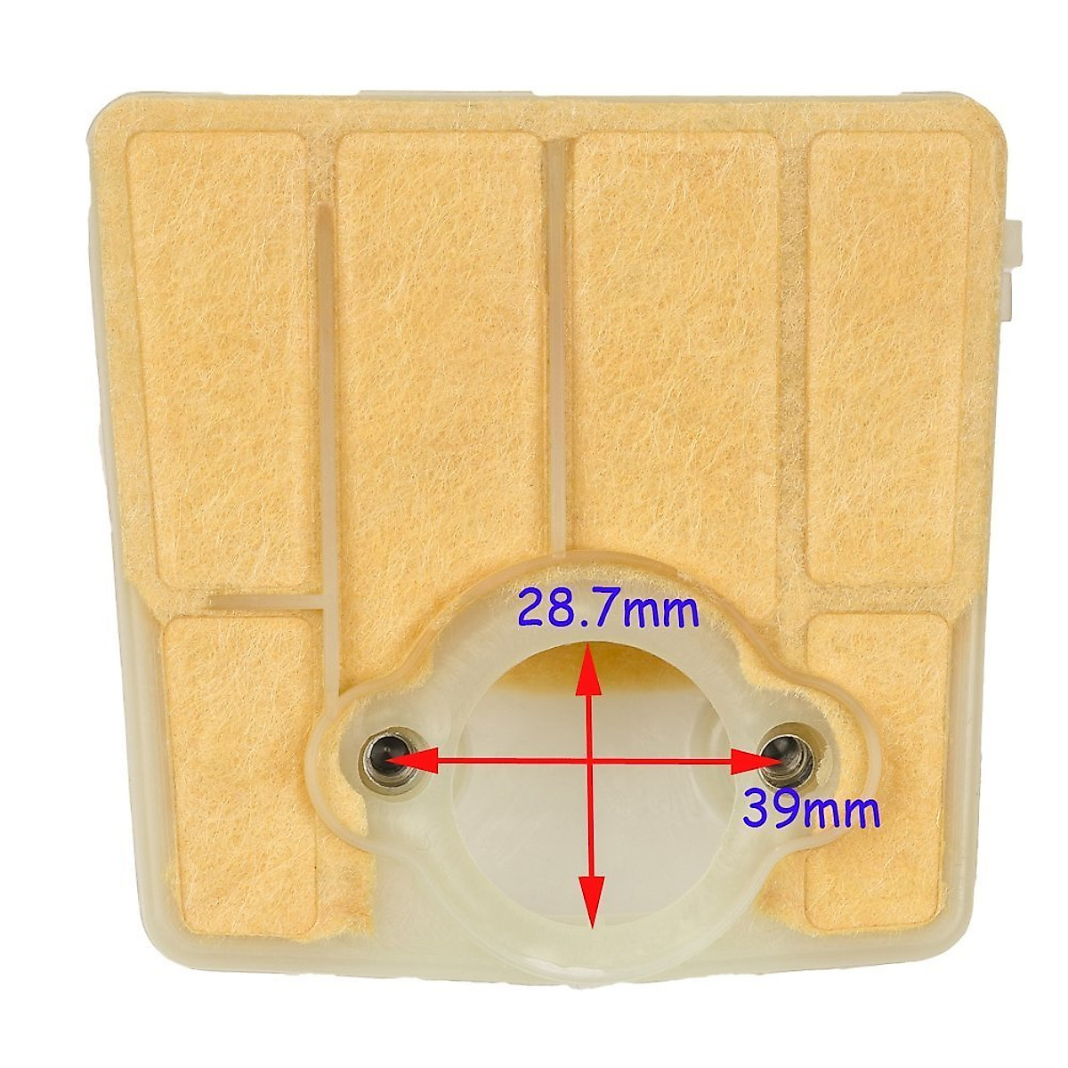 HIFROM Air Filter Fuel Filter Spark Plug Compatible with Husqvarna Chainsaw 288 281 61 66 266 181 New Parts # 501 8071-01 501 8071-05