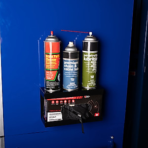 OEMTOOLS Magnetic Glove Dispenser, Glove Holder for Wall Mount, Magnetic Glove Box Holder, Box of Gloves Holder, Self Adjustable Spring Sides, Black