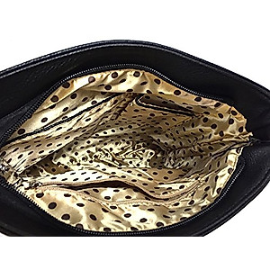 Zzfab Cross Gem Sparkle Cross Body Bag Black