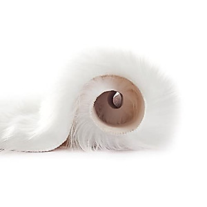 Rainlin Ultra Soft Fluffy Faux Fur Sheepskin Rugs for Bedroom Living Room White Fuzzy Washable Home Decor Carpets Plush Shag Small Area Rugs,2x3 Feet