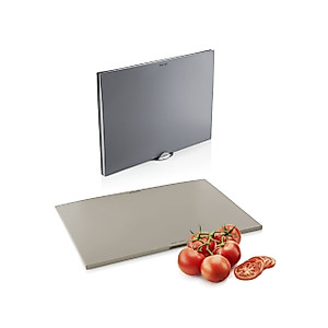 Eva Solo Chopping Boards with Holder, Set of 3, Gray Tones