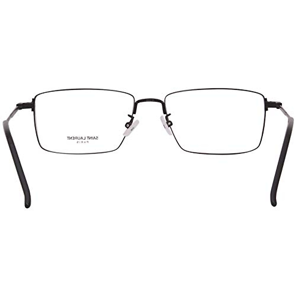 SAINT LAURENT Saint Laurent SL 413 WIRE 002 Black Metal Rectangle Eyeglasses 55mm,55-16-145