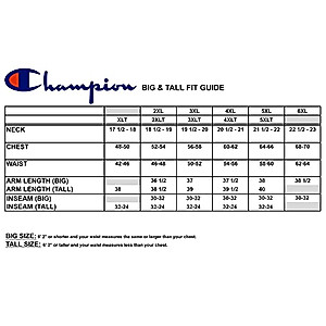 Champion Hoodie for Men Big And Tall Mens Oversized Pullover Fleece Sweatshirt Black