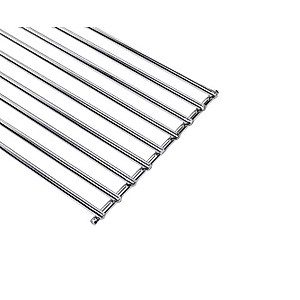 LS'BABQ Replace Parts 4-Pack Stainless Steel BBQ Grill Grates for Bull Most Models 19.25" x 7.5" OEM 16517，Steer Premium 69008,69009, Lonestar Select 87048,87049, 7 Burner Premium 18248,18249