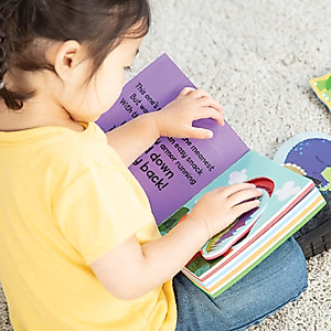 Melissa & Doug Children's Book - Soft Shapes: Dinosaurs (Foam First Puzzle Book)