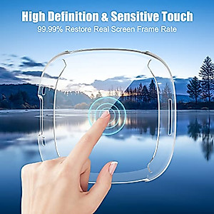 KPYJA Screen Protector Compatible with Fitbit Sense 2/Versa 4 Case, Soft TPU Plated Case All-Around Protective Screen Full Cover Bumper Compatible for Fitbit Sense 2/Versa 4 Smart Watch
