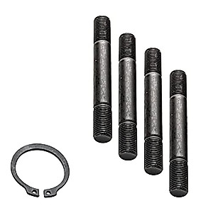 Detroit Axle - 4WD Front Wheel Bearing Hub for Ford F-250 F-350 Super Duty 2005-2010, 2006 2007 2008 2009 [SRW; w/ABS-Wire] Wheel Bearing and Hub Assembly Replacement