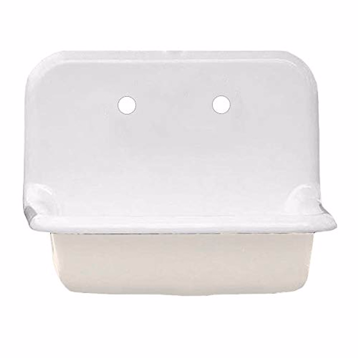 Vintage Tub & Bath 24 Inch Cast Iron High Back Farm Sink