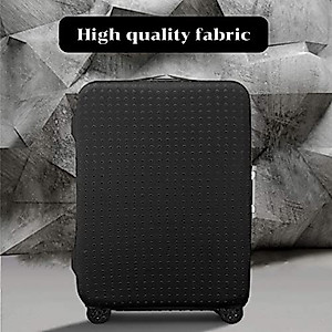 7-mi Travel Luggage Cover Protector, Washable Suitcase Protector Anti-scratch Spandex Baggage Covers Fits 23-25 Inch Luggage