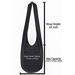 Your Cozy Boho Purses And Handbags Handmade Cotton Bag For Unisex (Brown)