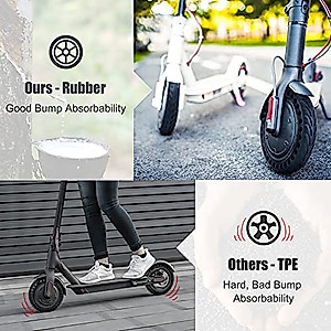 Cooryda Solid Tire for Xiaomi m365 Electric Scooter Mijia Mi m365 pro/gotrax gxl V2/gotrax XR, 8.5 inches Electric Scooter Wheels 8 1/2'' Front or Rear Replacement Honeycomb Solid Tires(2 Piece)