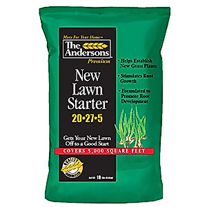The Andersons Premium New Lawn Starter 20-27-5 Fertilizer - Covers up to 5,000 sq ft (18 lb)