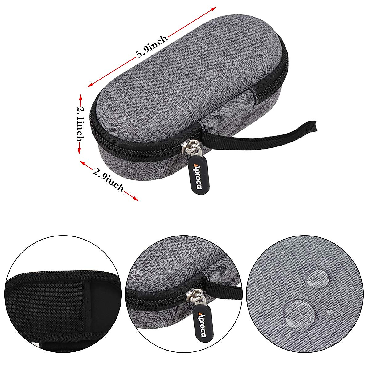Aproca Hard Storage Travel Carrying Case for Marpac Yogasleep GO Portable Travel White Noise Sound Machine