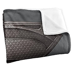 Superman Man of Steel Desaturated Officially Licensed Silky Touch Super Soft Throw Blanket 50" x 60"