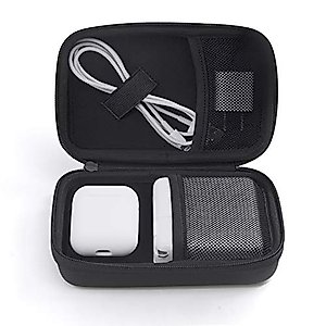 LENTION Portable Pouch Case for 2.5 inch External Hard Drive, Laptop Power Adapter, Phone Charger, Wireless Mouse, Cable, Power Bank, SSD, HDD, Accessories, EVA Travel Organizer