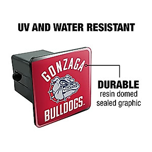 Gonzaga University Bulldogs Tow Trailer Hitch Cover Plug Insert