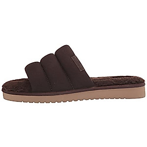 Koolaburra by UGG Men's ROMMIE Slipper, Chocolate Brown, 11