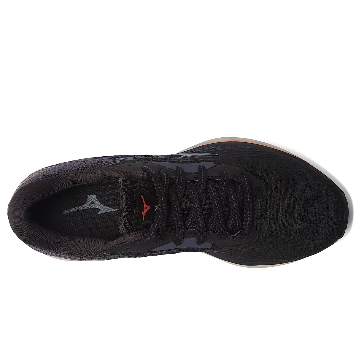 Mizuno womens Wave Sky 6 Running Shoe, Black-quicksilver, 8.5 US