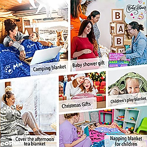 Personalized Baby Blankets for Girls with Name - Baby Boy Newborn Soft- Customized Blankets (30-40in)