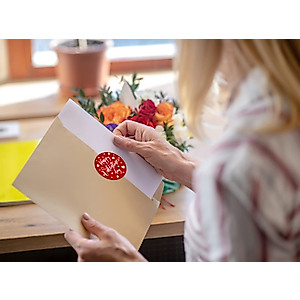 SICOHOME Happy Valentine's Day Stickers 1.5" Valentine's Day Envelope Seals Labels Stickers Valentine's Day Gift Sticker Party Favor Stickers Envelope Seals Sticker for Kids