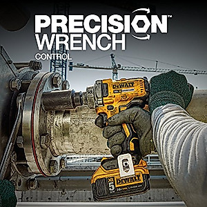 DEWALT 20V MAX* XR Impact Wrench Kit, Hog Ring Anvil, 1/2-Inch (DCF894HP2)