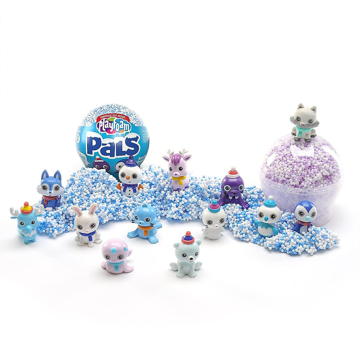 Educational Insights Playfoam Pals Snowy Friends 2-Pack, Fidget, Sensory Toy, Gift for Boys & Girls, Ages 3+