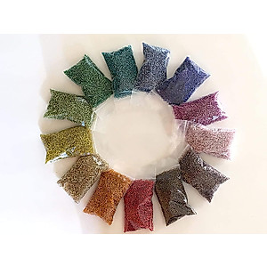 Seed Beads Size:11/0 50 gr / 1.76 oz (Clear)