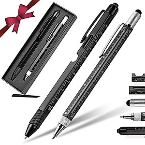 Stocking Stuffers Gifts for Men, Multitool Pen Set, Christmas Gifts for Men Who Have Everything, Pocket Tools Cool Gadget, Anniversary Birthday Gifts for Him Husband Boyfriend Dad Grandpa