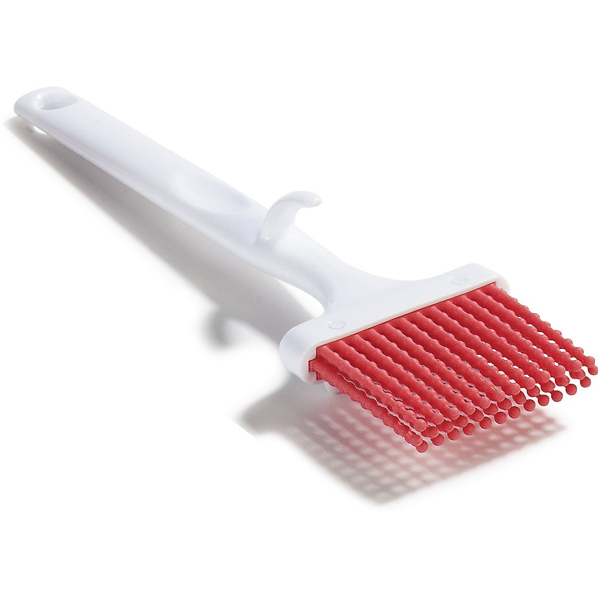 SPARTA 4040505 Silicone Basting Brush With Red Bristles, 3 Inches, Red