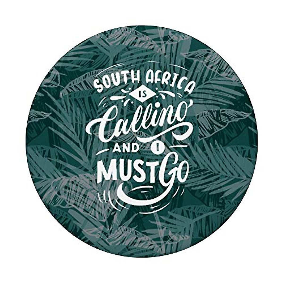 Moving To South Africa Gift Souvenir South African PopSockets PopGrip: Swappable Grip for Phones & Tablets