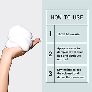 Nioxin Density Defend Styling Volumizing + Thickening Mousse, 6.7 oz (Packaging May Vary)