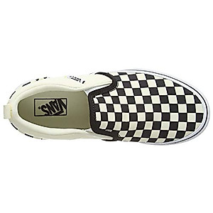 Vans YT Asher Trainers, Multicolour Checkers Black Natural Ipd, 5 US Unisex Big Kid