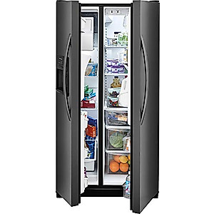 Frigidaire FFSS2615TS 36 Inch Side by Side Refrigerator with 25.5 cu. ft. Capacity, External Water Dispenser, Ice Maker, in Stainless Steel